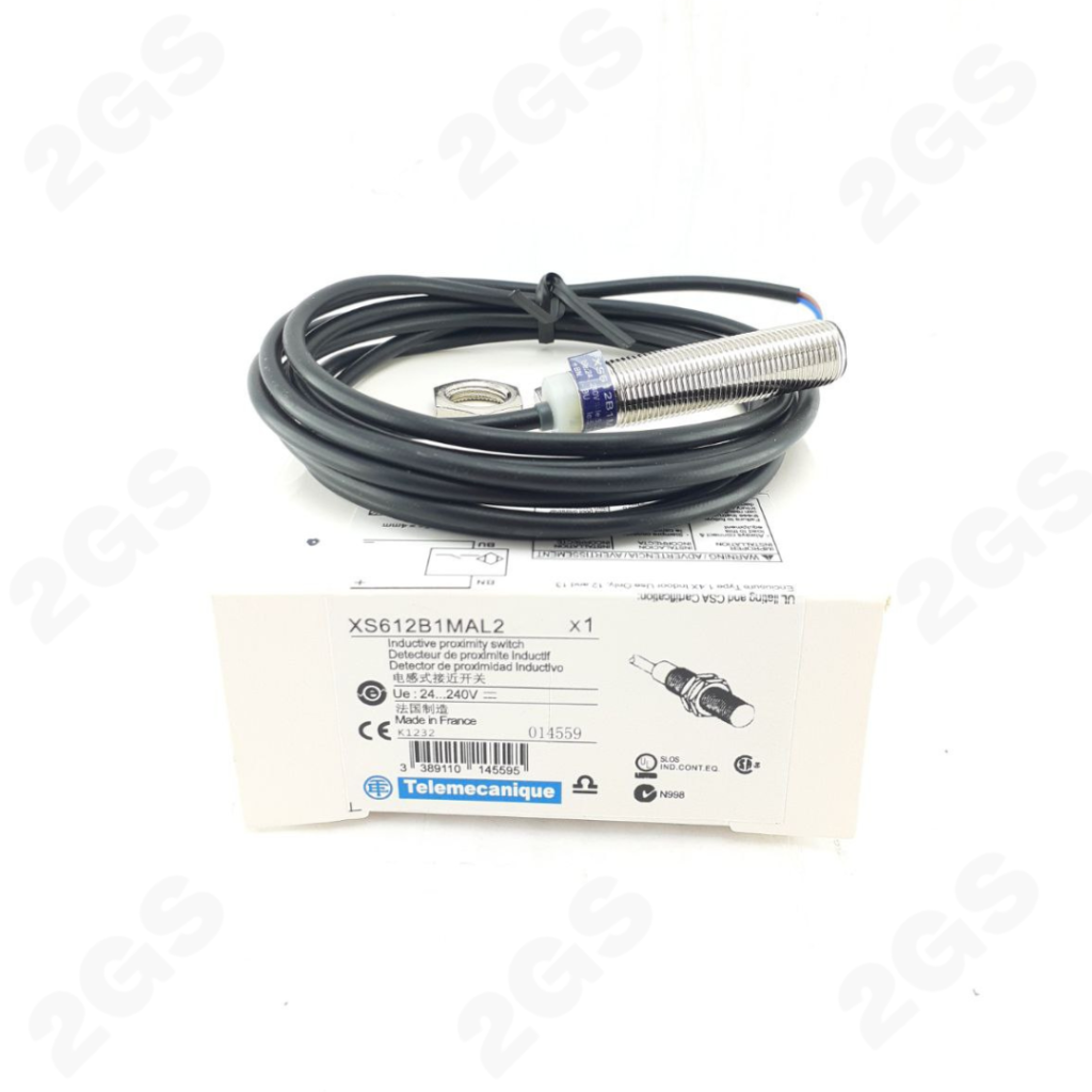 XS612B1MAL2 TELEMECANIQUE SENSOR INDUCTIVO 24..240 VCA/CC - Cable 2m ...